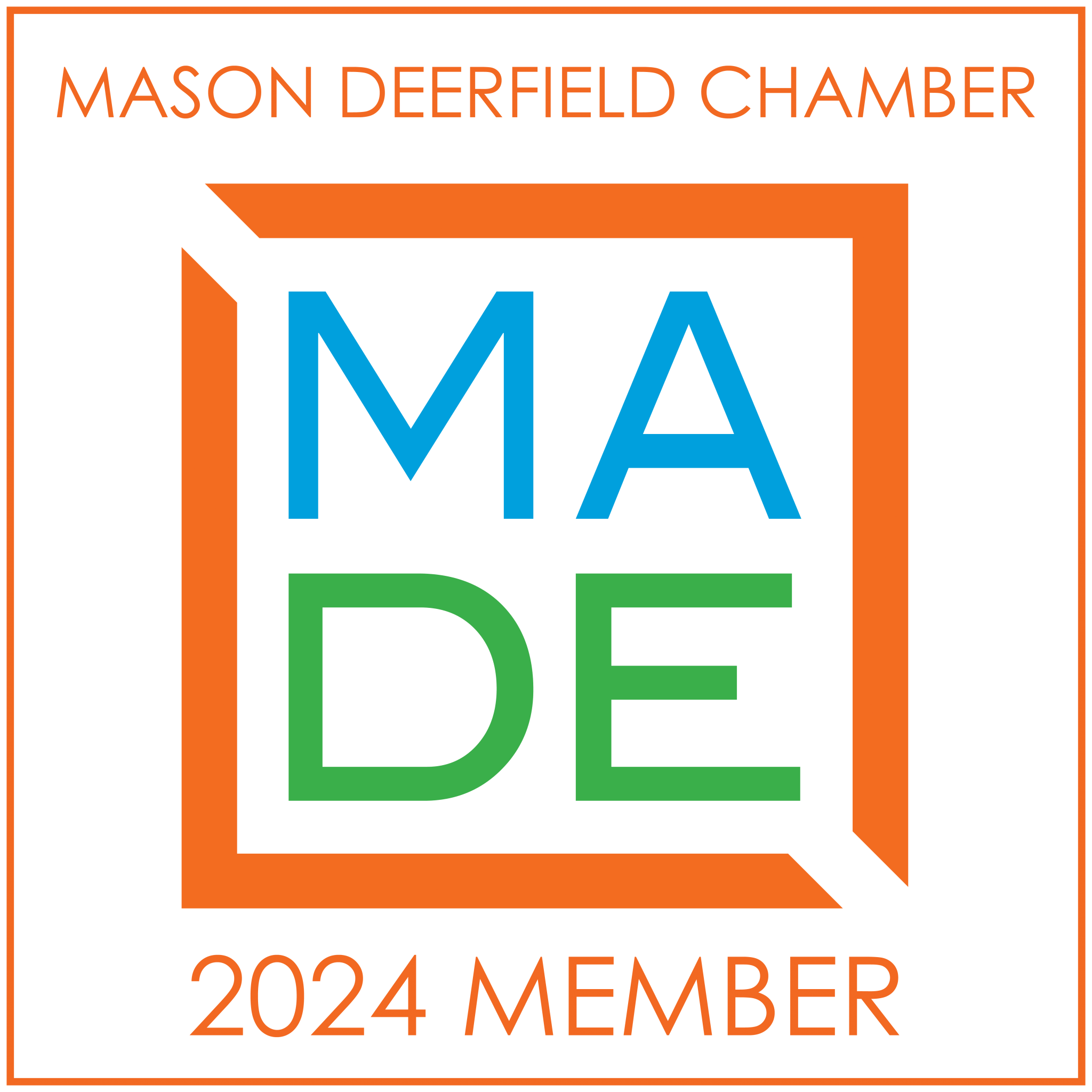 Member Web Decals - Mason Deerfield Chamber